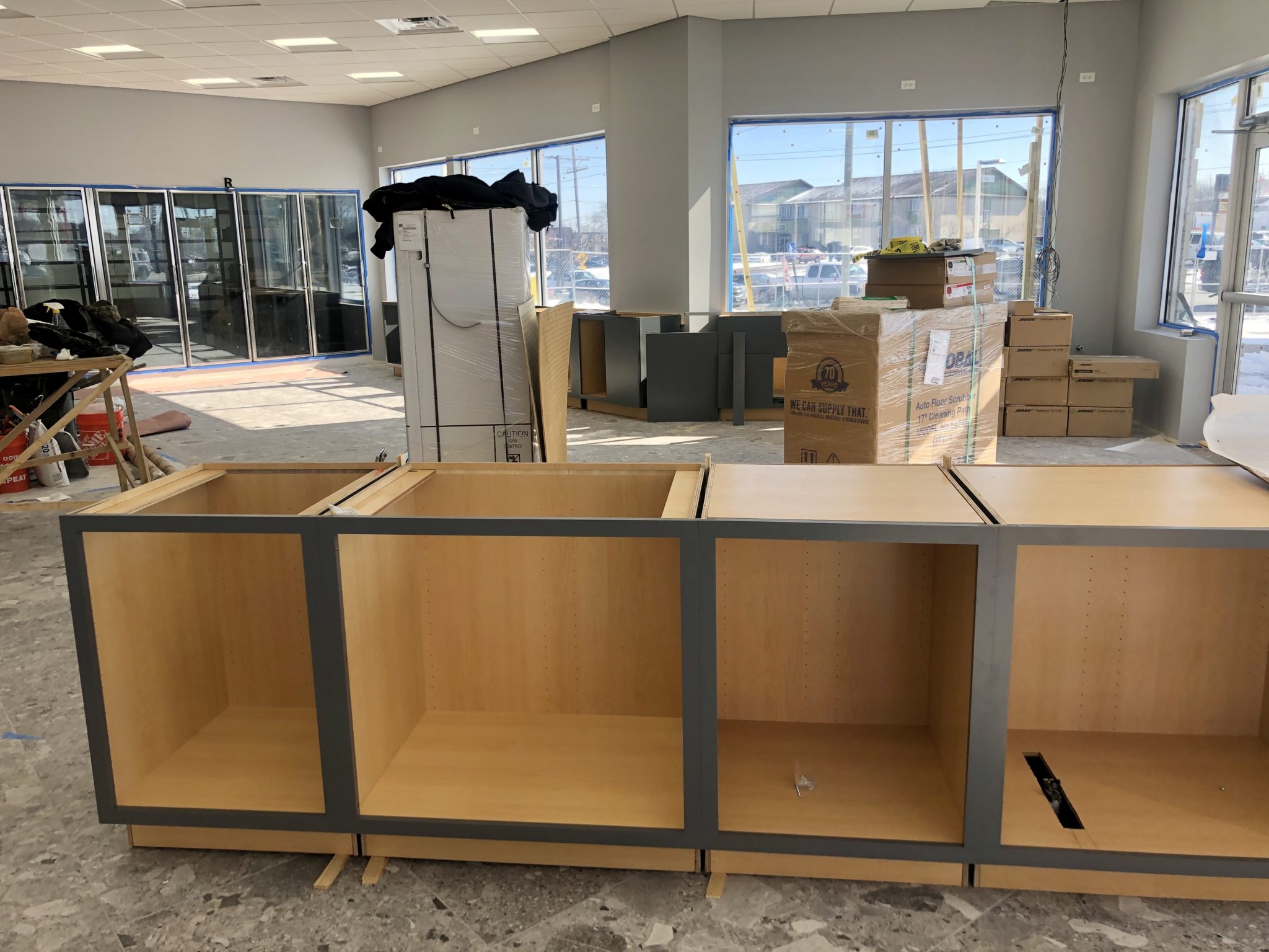 Commercial Addition at BP Gas Station in Waukegan | Construction ...